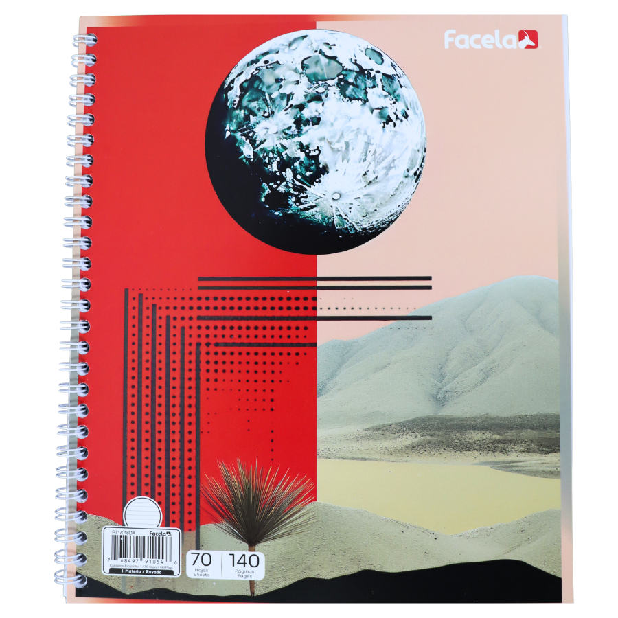 Cuaderno Espiral N° 1 Anillo Sencillo Rayado – Grupo Facela