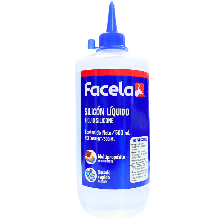 Silicona Líquida 500 ml. – Facela