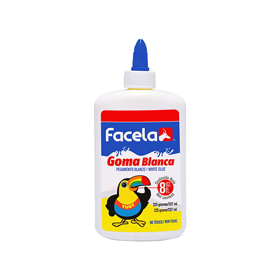 Pegamento Escolar Facela 8 oz. – Grupo Facela